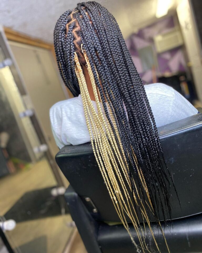 26 Stunning Peekaboo Braids Styles + Colors & Styling Guide