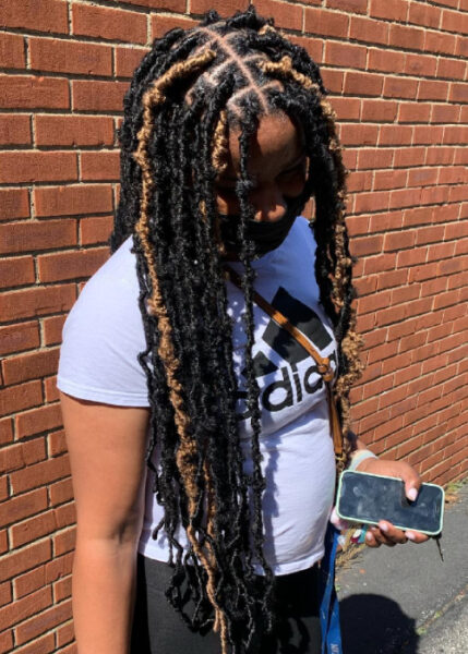 Distressed Locs Styling Guide + Best Textured Locs Styles