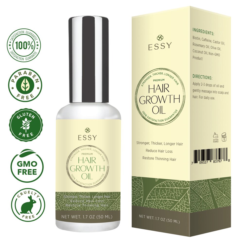 Essy Naturals Hair Growth Oil Review: Our Verdict - Union of Barbers