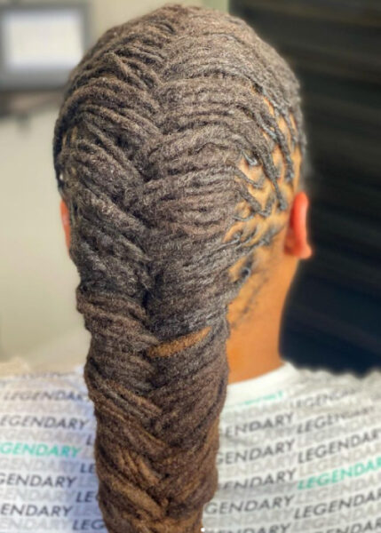 Loc Braids Styles Guide + Braided Locs Inspirations