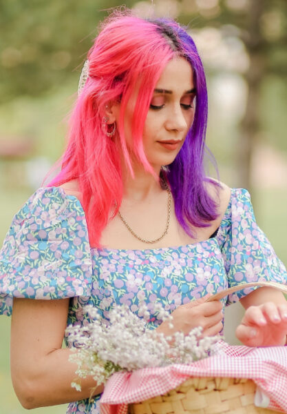 Split Hair Dye Ideas: Half And Half Hair Color And Styles