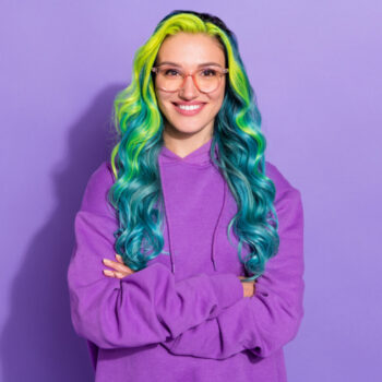 Split Hair Dye Ideas: Half And Half Hair Color And Styles