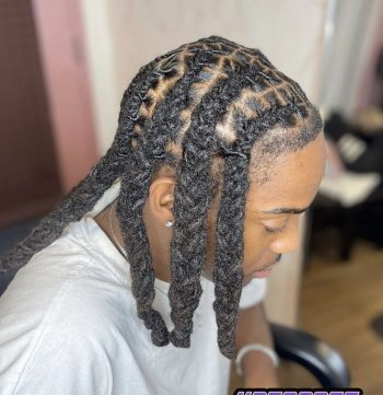 8 Best Starter Locs For Men Methods + Styling Tips