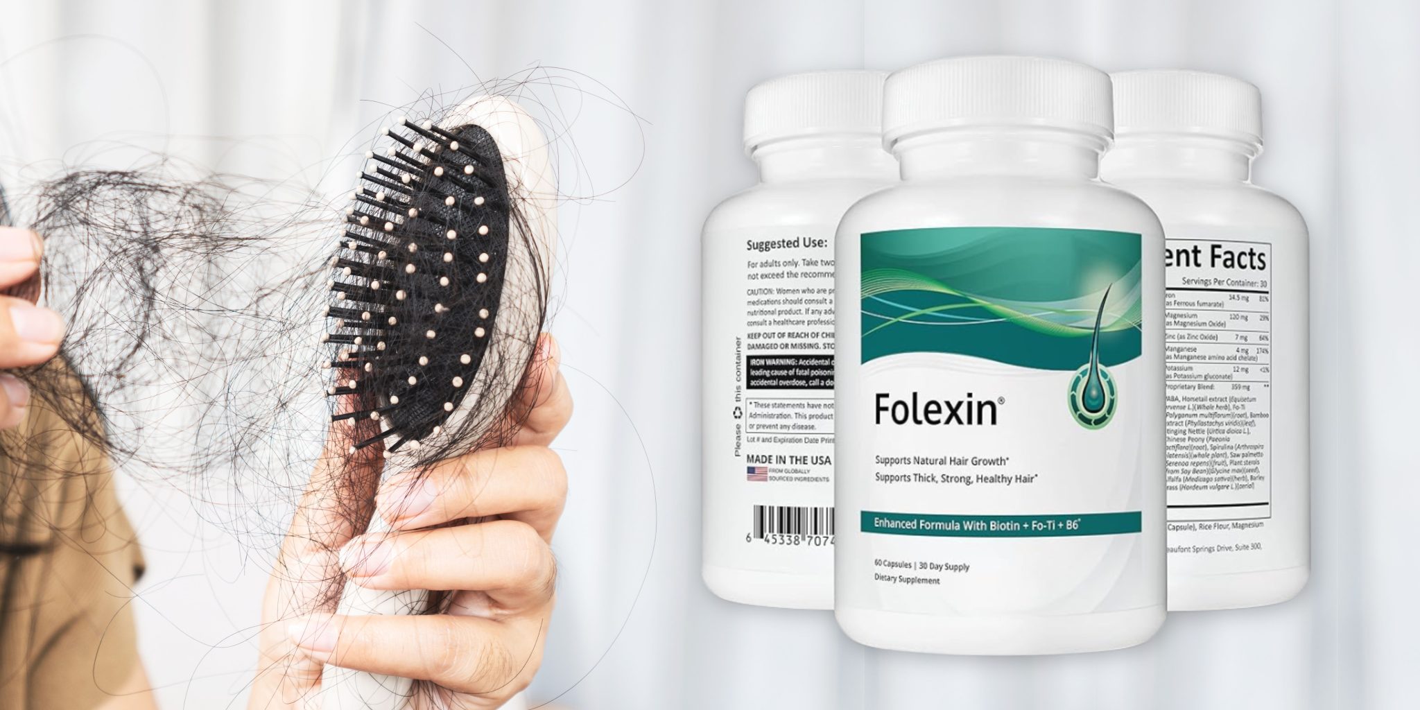 Folexin Hair Growth Support Supplement